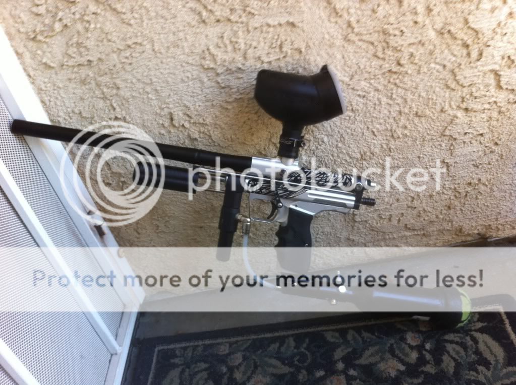 Pro Paintball PUMP Player setup, RARE Shocktech SFL Autococker CCM'd ...