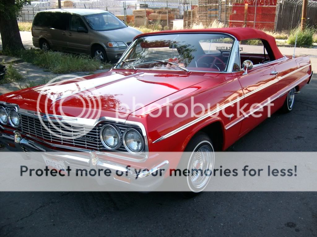 64 IMPALA RAG RED ON RED | LayItLow.com Lowrider Forums